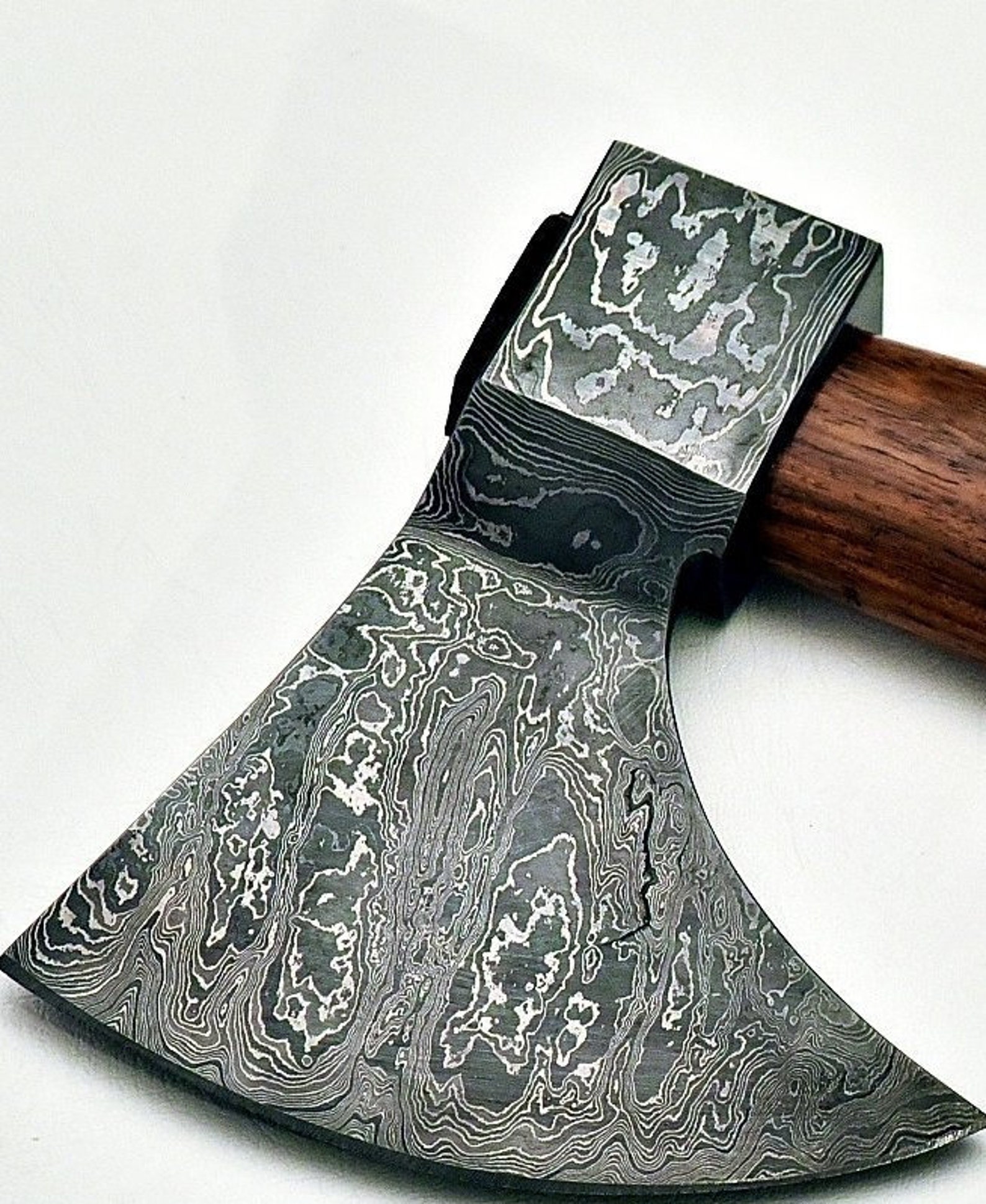 Handmade Tomahawk Damascus Steel Axe Hatchet Axe With Rose - Etsy