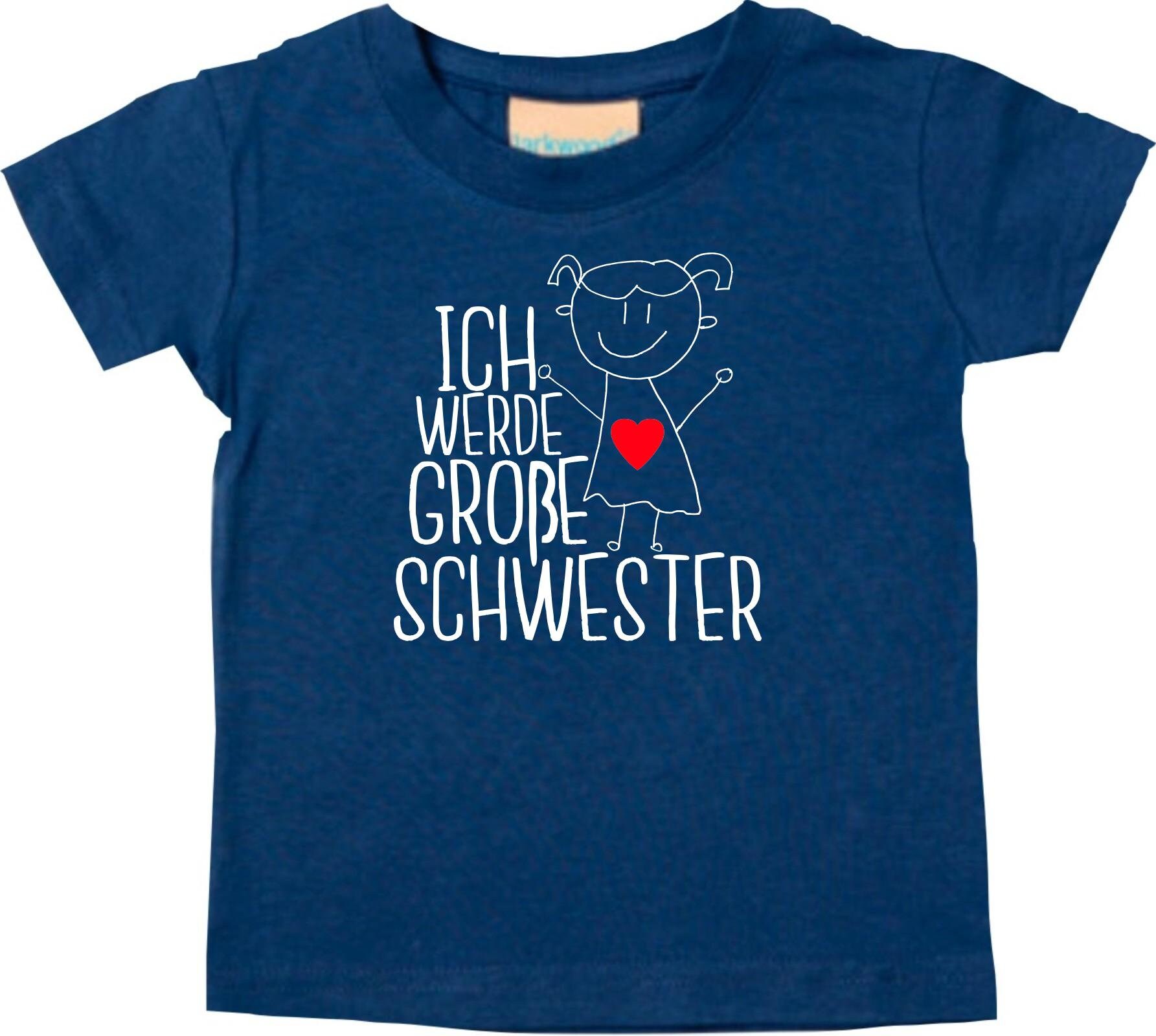 Baby/Kinder Shirt Ich werde große Schwester T-Shirt Bruder Schwester Geschwister Familie - Etsy.de