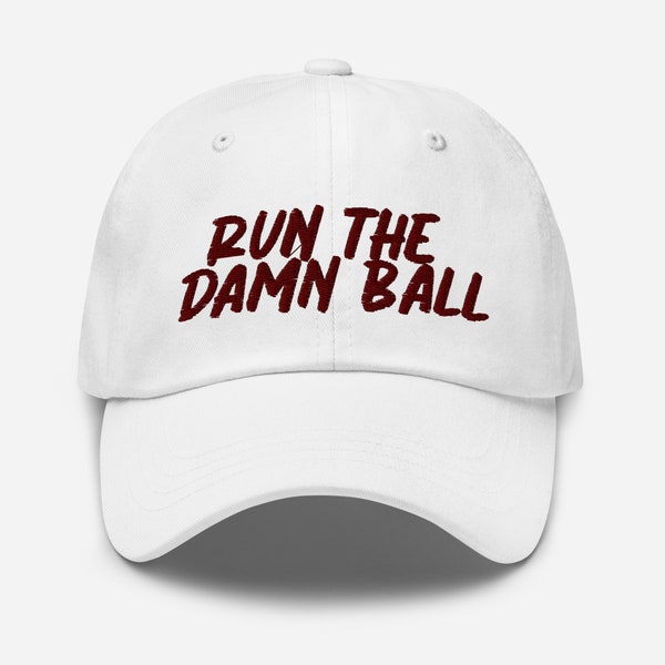 Run the Damn Ball Hat - Etsy