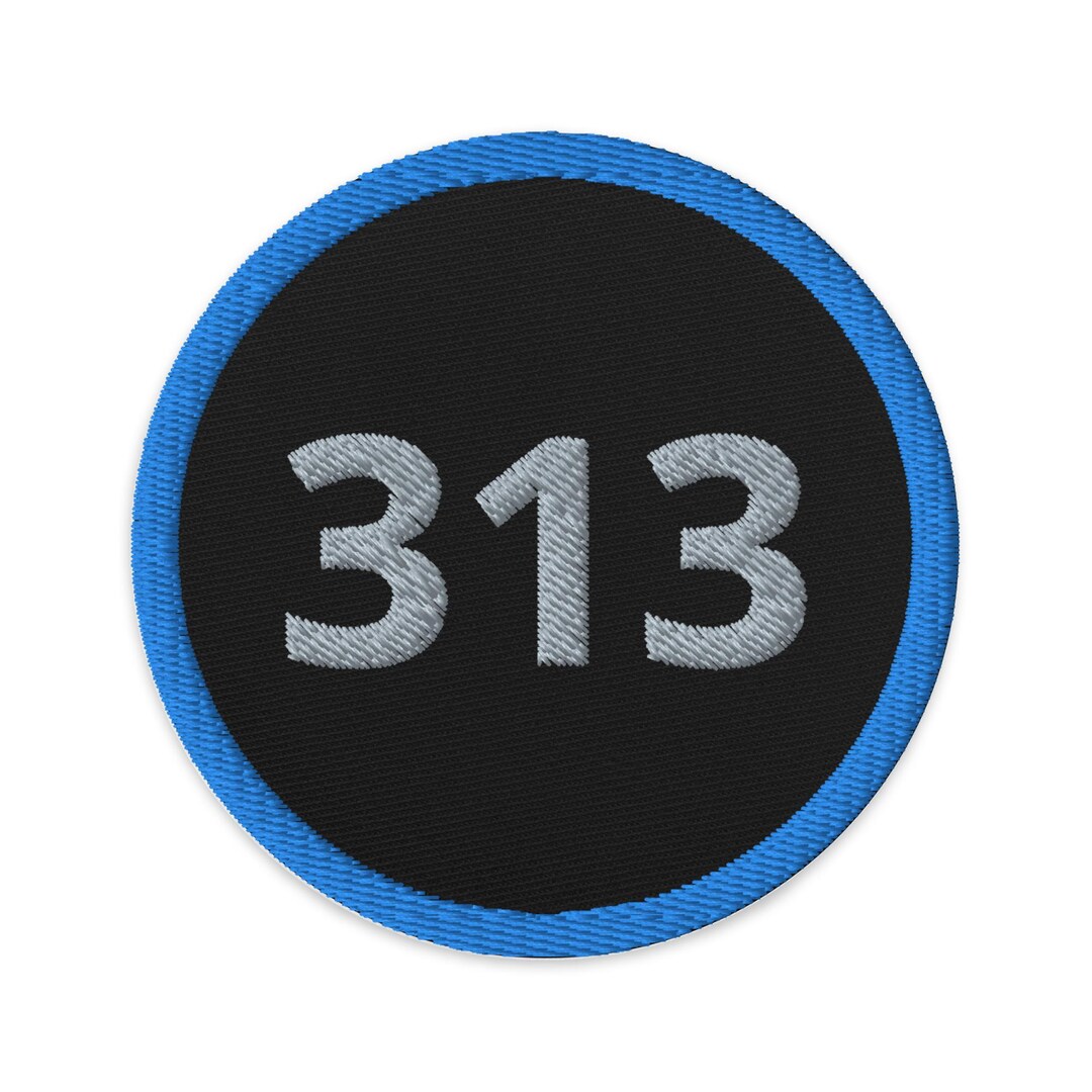 313 Embroidered Patches - Etsy