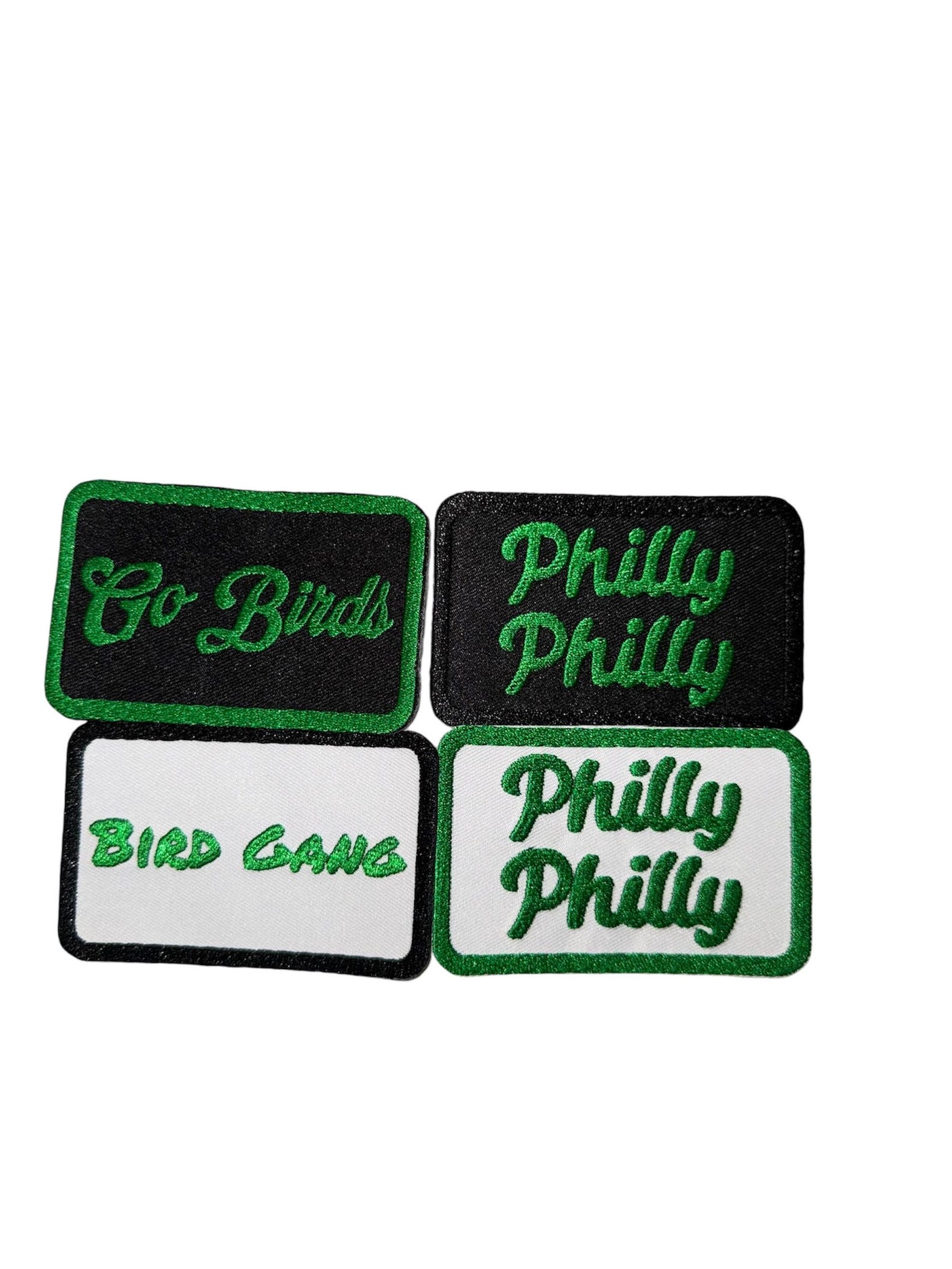 Philly Kelly Green Embroidered Patches Bar Crawl Patch, Philadelphia ...