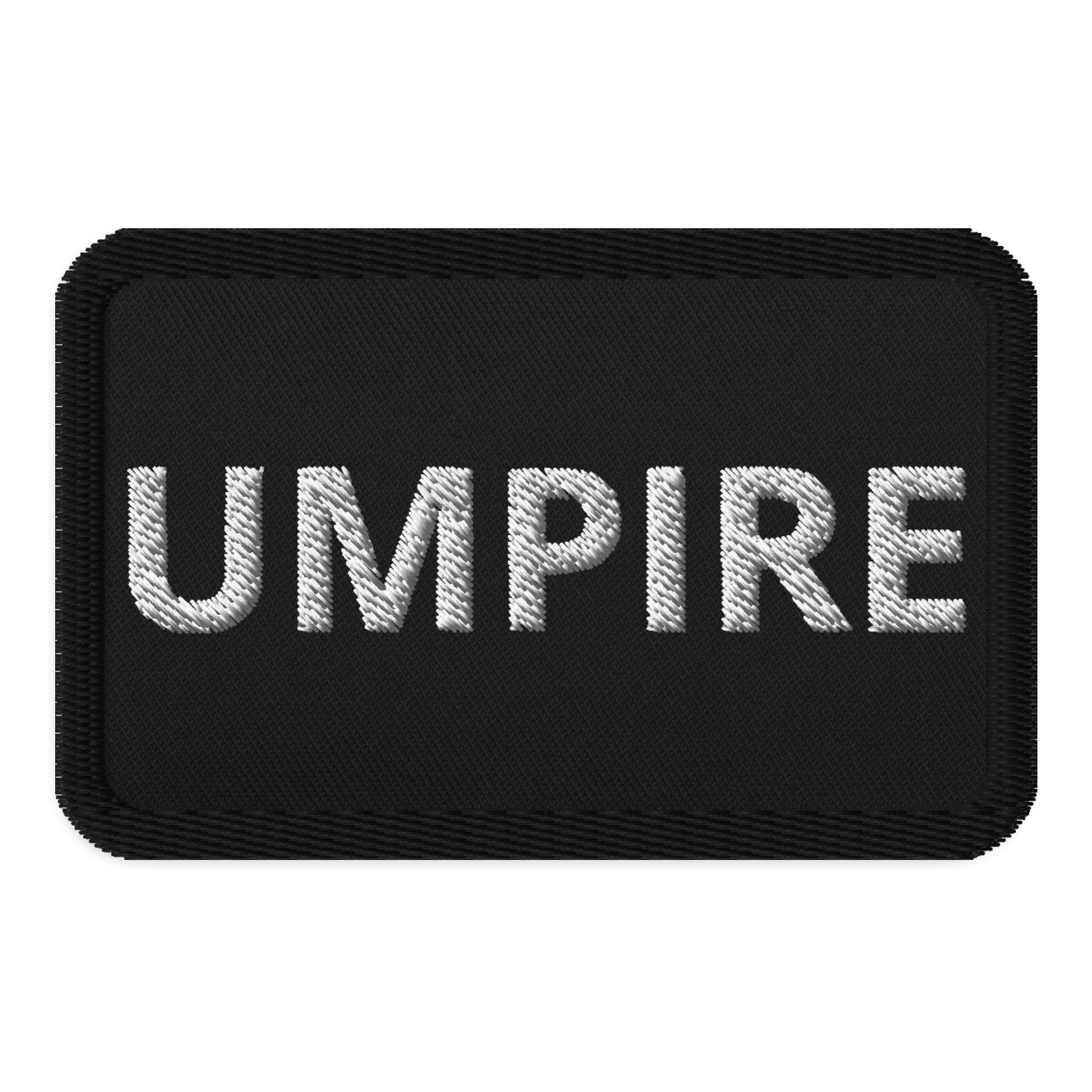 Umpire Embroidered Patches - Etsy