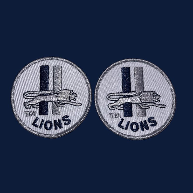 Detroit Lions Patches - Etsy