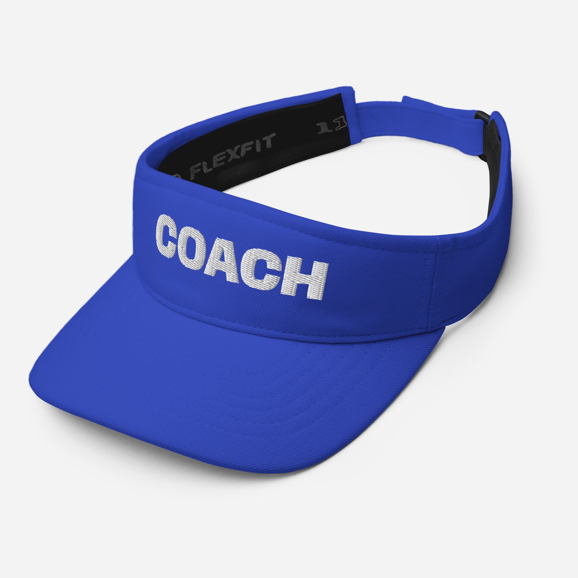 Coach Black Visor Cap - Etsy