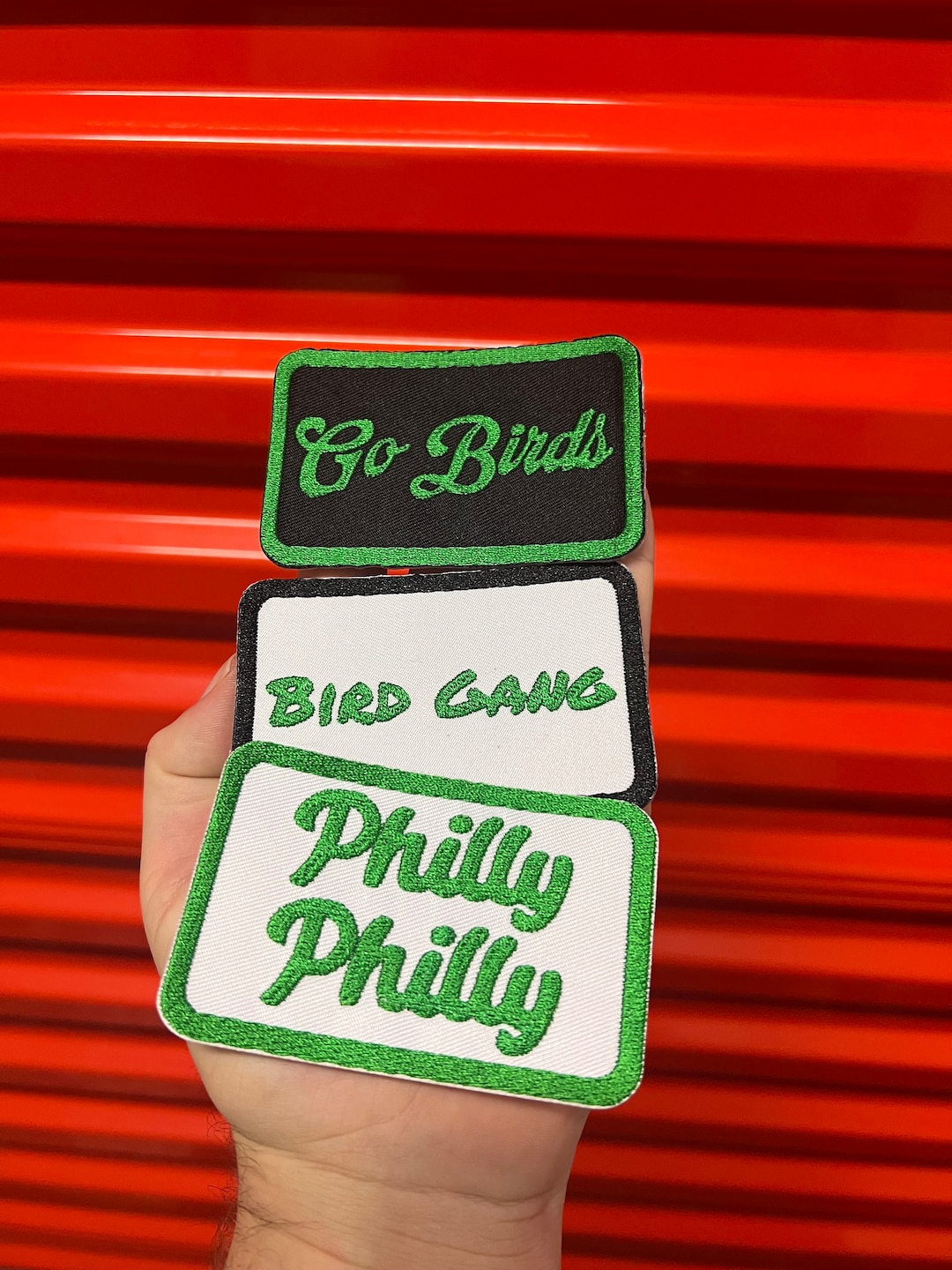 Philly Kelly Green Embroidered Patches Bar Crawl Patch, Philadelphia Hometown Accessory - Etsy