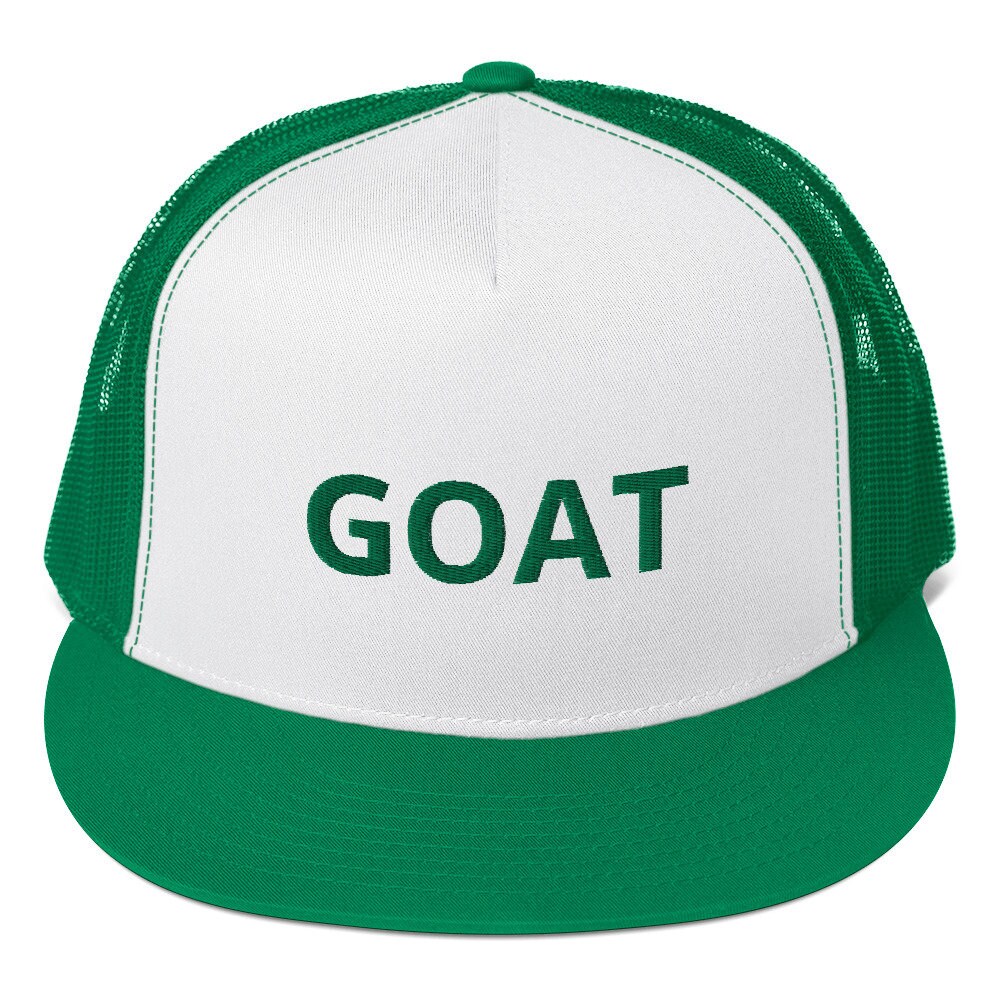 Goat Green Trucker Cap - Etsy