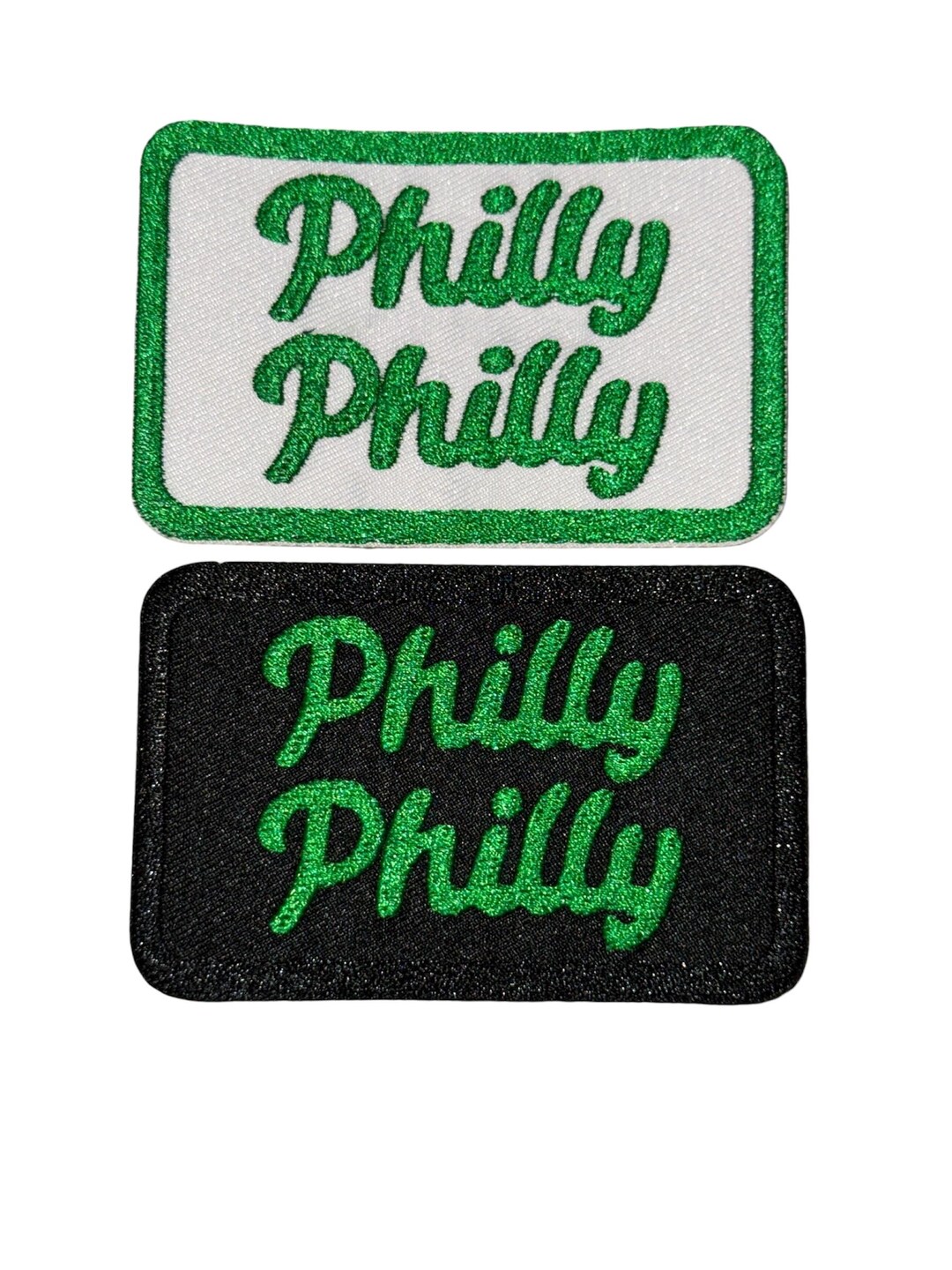 Philly Kelly Green Embroidered Patches Bar Crawl Patch, Philadelphia Hometown Accessory Set 2 ...