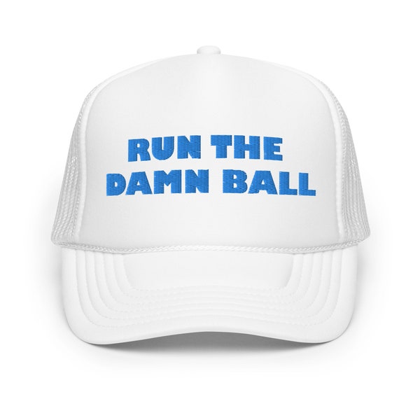 Run the Damn Ball Hat - Etsy