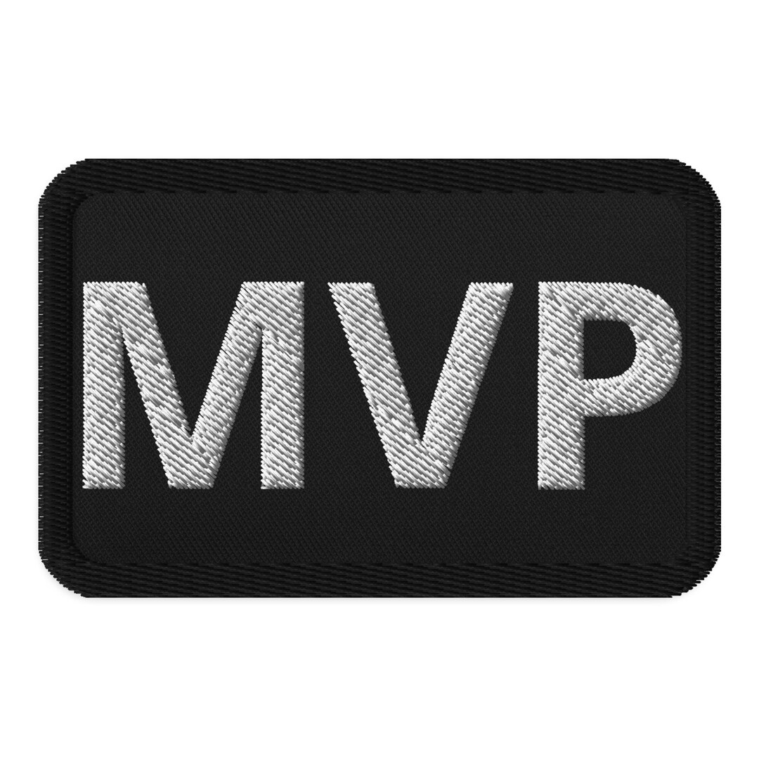 MVP Embroidered Patches - Etsy
