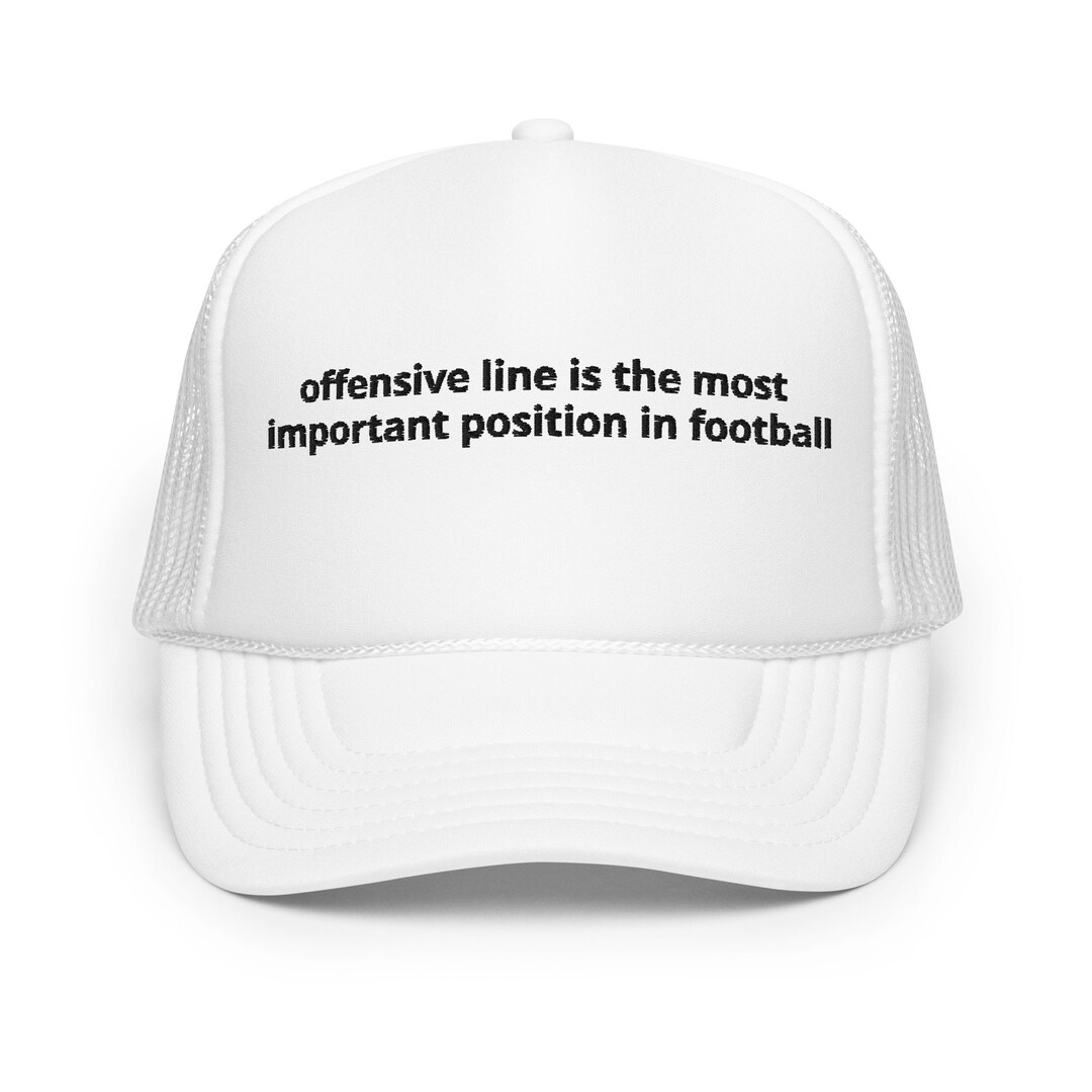 Offensive Line is the Most Important Position in Football Foam Trucker ...