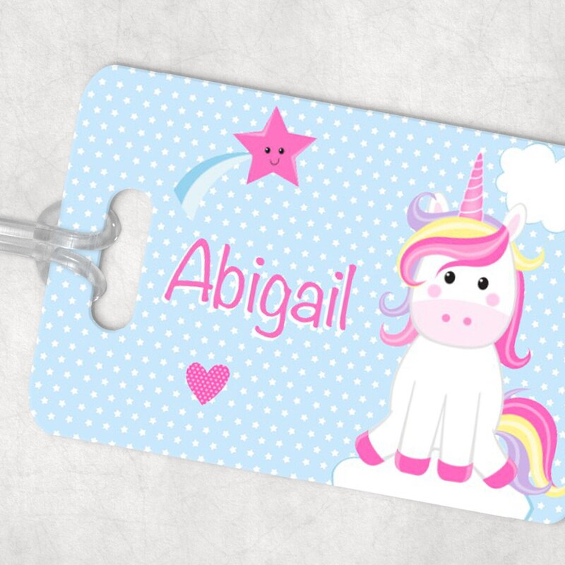 Kids Luggage Tags - Etsy