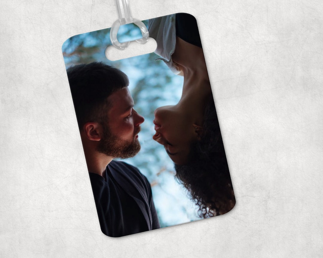 Personalized Photo Luggage Tag, Custom Bag Identifier, Unique Travel ...