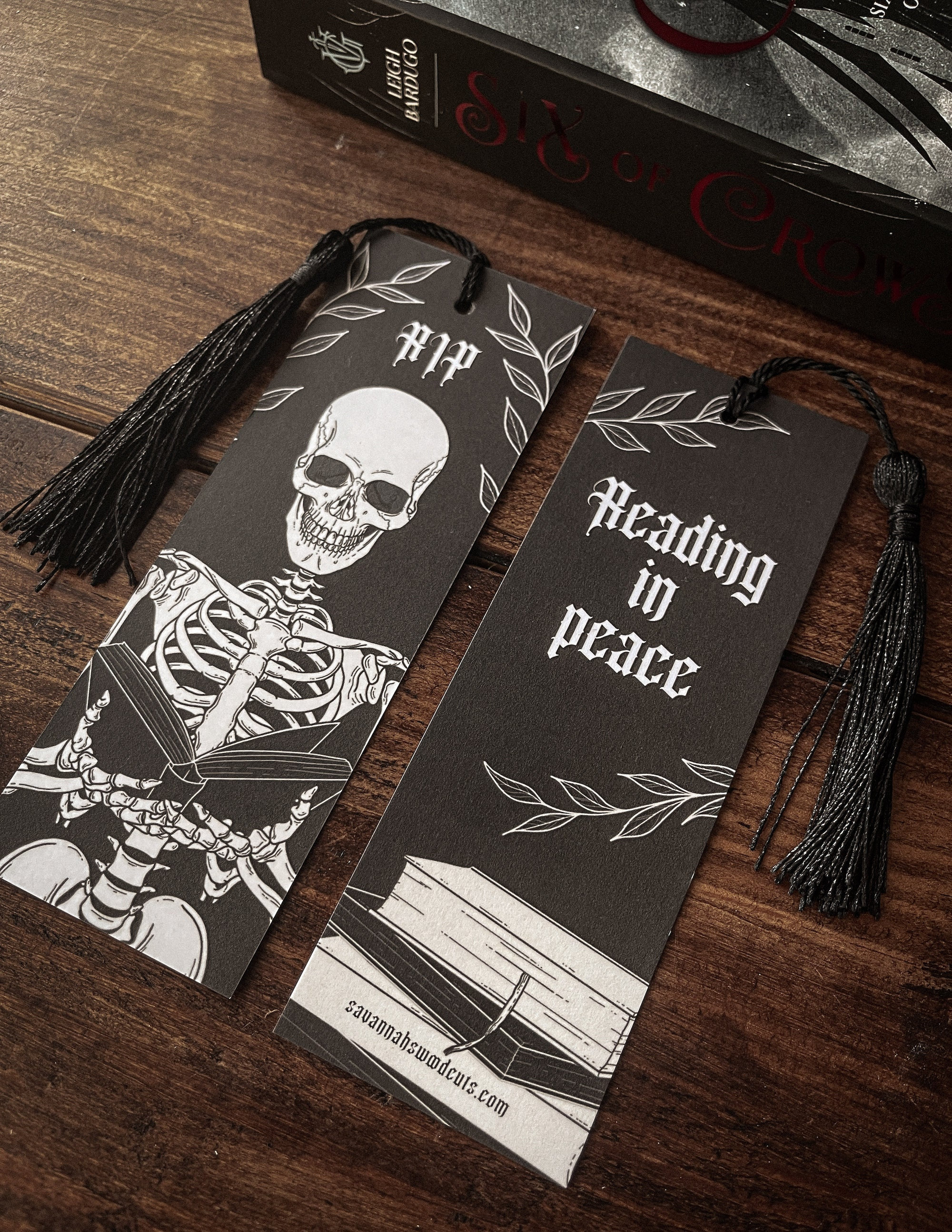 Gothic Bookmark Horror Bookmark Witch Bookmark Goth Gift - Etsy UK