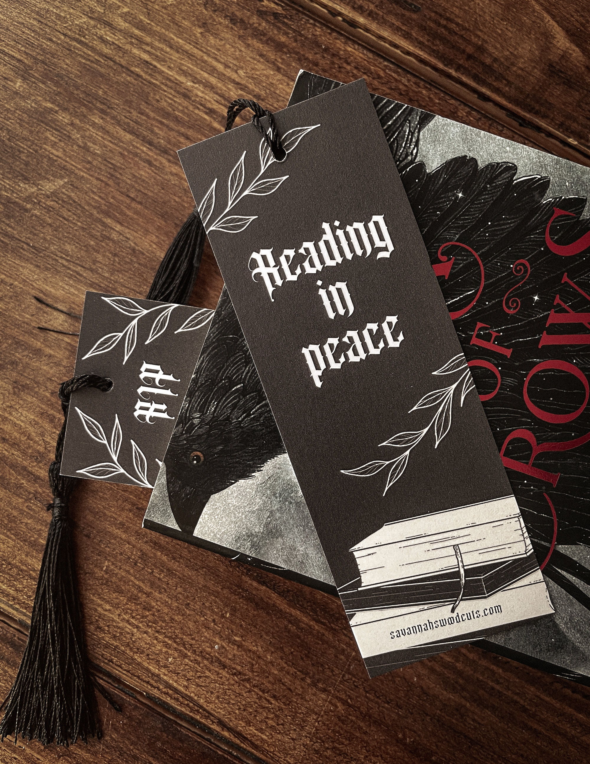 Gothic Bookmark Horror Bookmark Witch Bookmark Goth Gift - Etsy UK