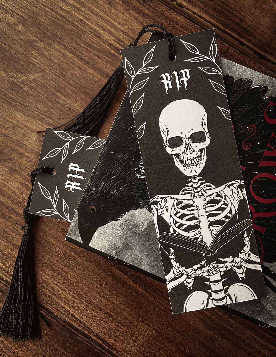 Gothic Bookmark Horror Bookmark Witch Bookmark Goth Gift - Etsy UK