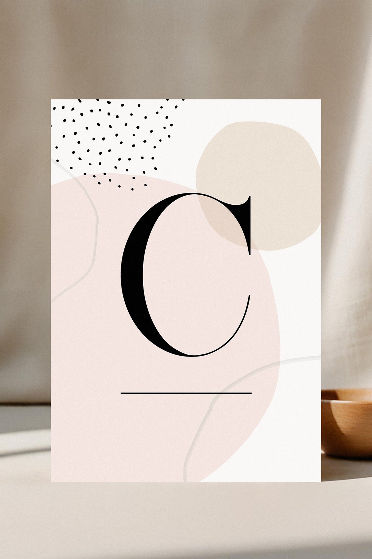 Letters Poster Opt. With Name and Birth Details Personalized Design ...