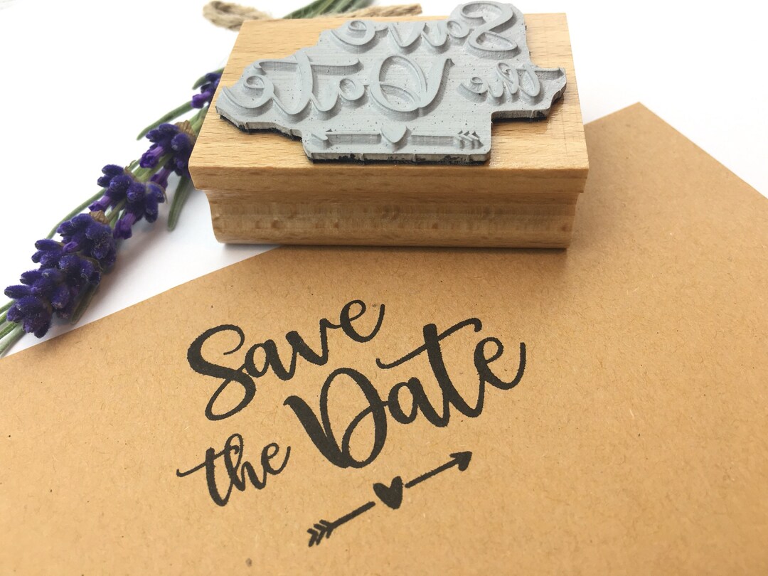 Save The Date Stempel