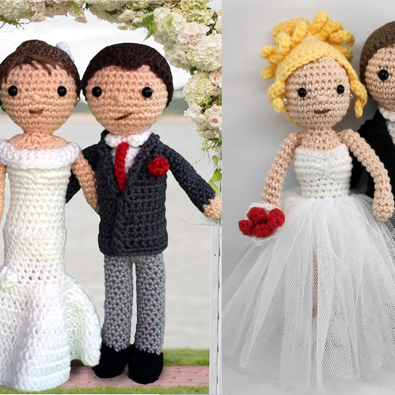 Bride and Groom Crochet - Etsy