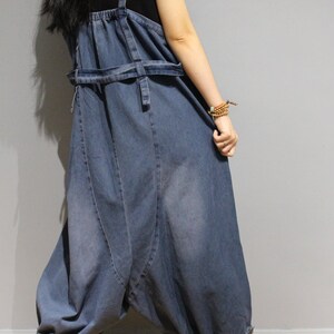 Womens Loose Fitting Denim Overalls With Pocketscasual - Etsy
