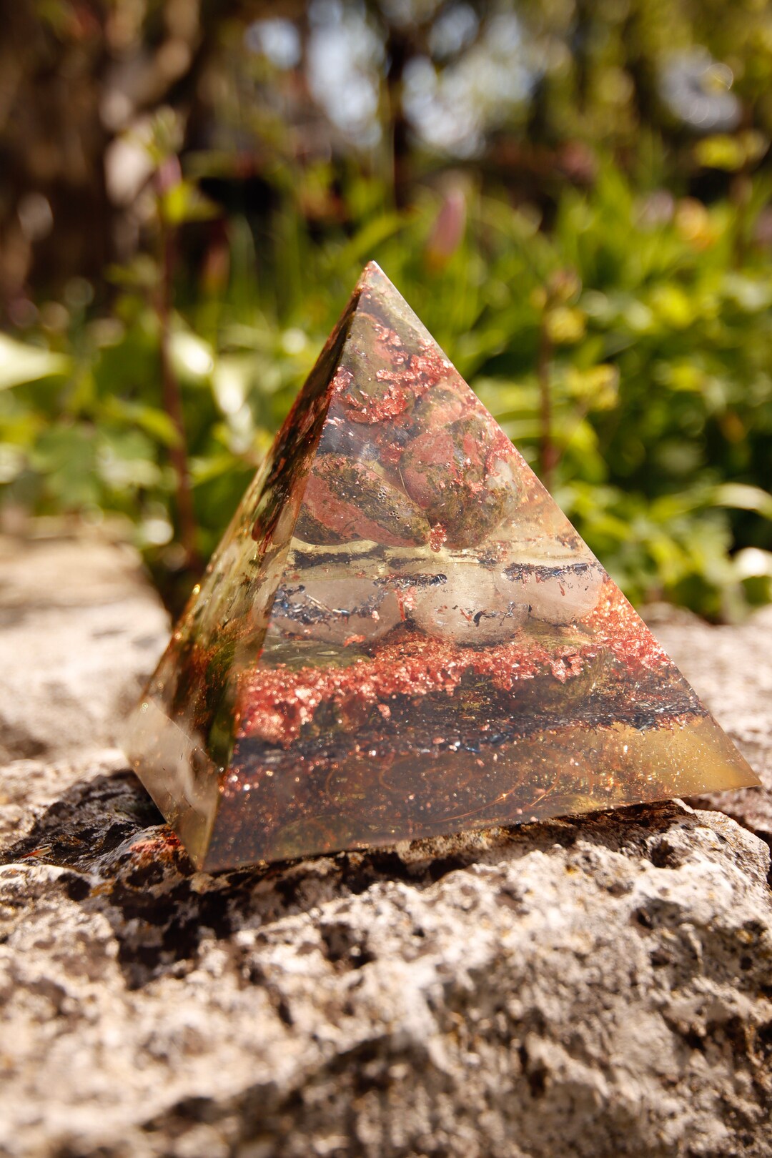 Orgonite Pyramid Basic Trust Soul Man Orgonite - Etsy