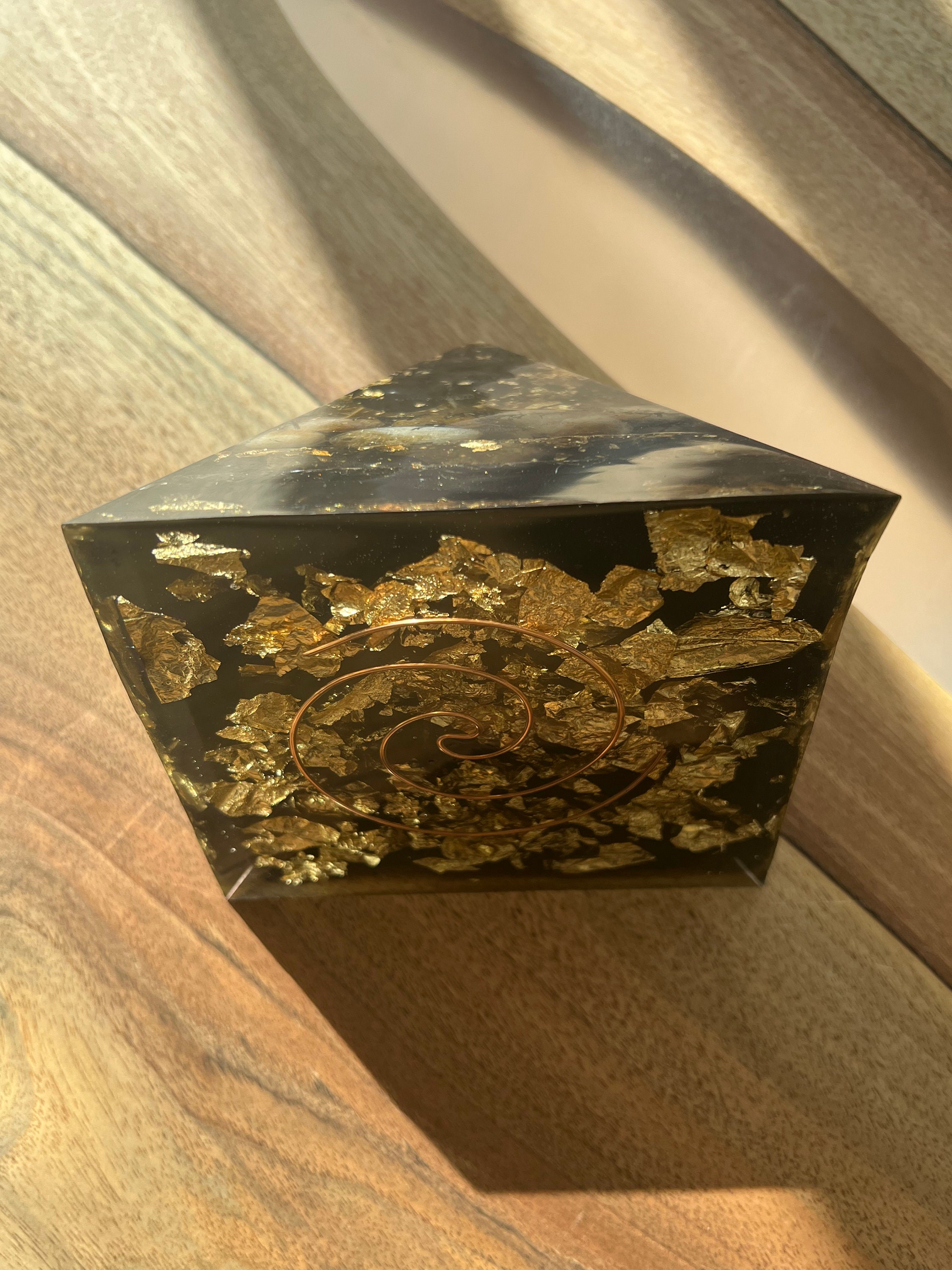 Orgonite Pyramid 1.1 Kg Elixir of Life Soul Man Orgonite - Etsy