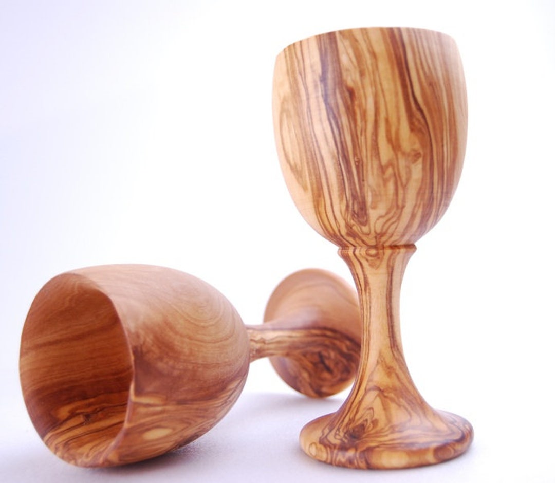 Olive Wood, Cup - Etsy