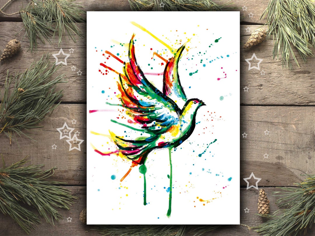 DOVE of PEACE Print of My Original Artwork World Peace Poster Peace ...