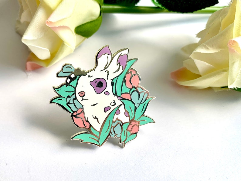 Spring Rabbit Enamel Pin standard/a Grade & Seconds/b Grade - Etsy