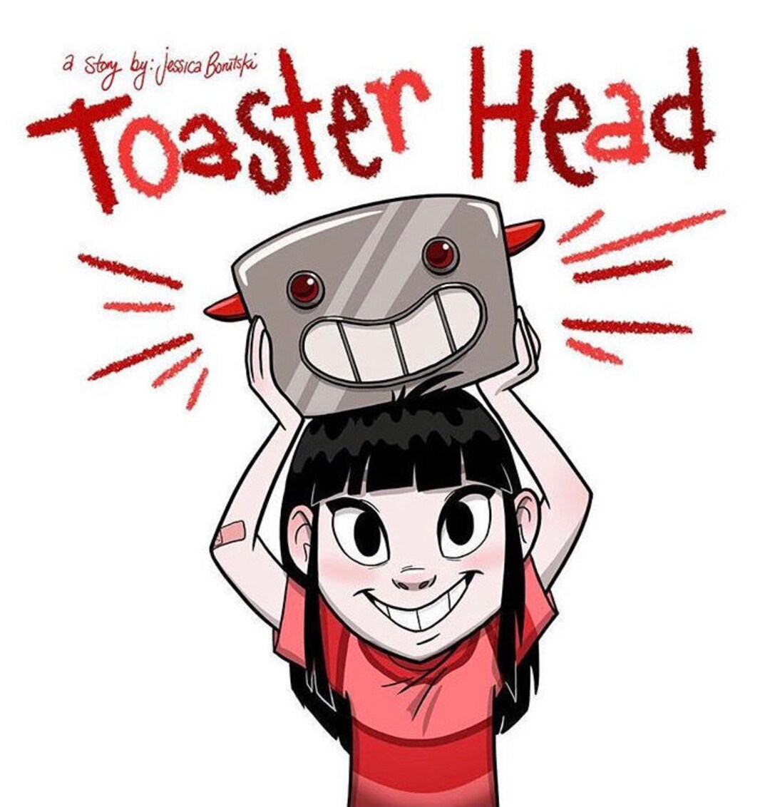 Toaster Head -A Story Book About a Robot - Etsy