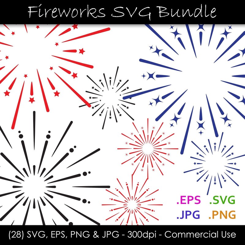 Firework Svg - Etsy