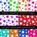Paint Splatter Digital Paper Splatter Pattern Backgrounds Multi-color ...