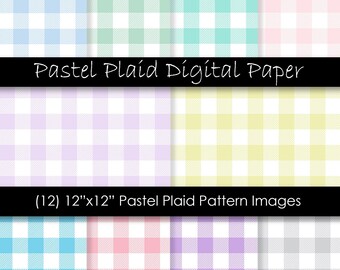 Easter Plaid Backgrounds - Etsy
