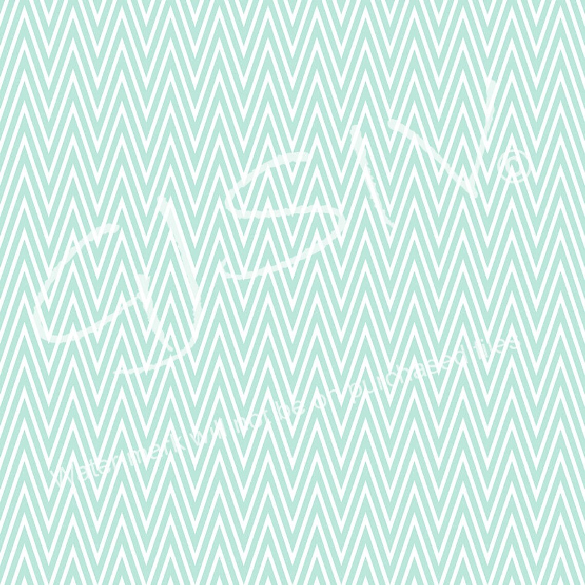 Teal & Gray Chevron Digital Paper Chevron Scrapbooking Paper | Etsy