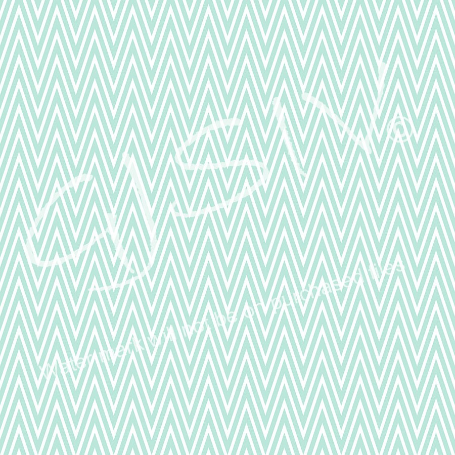 Teal & Gray Chevron Digital Paper Chevron Scrapbooking Paper | Etsy
