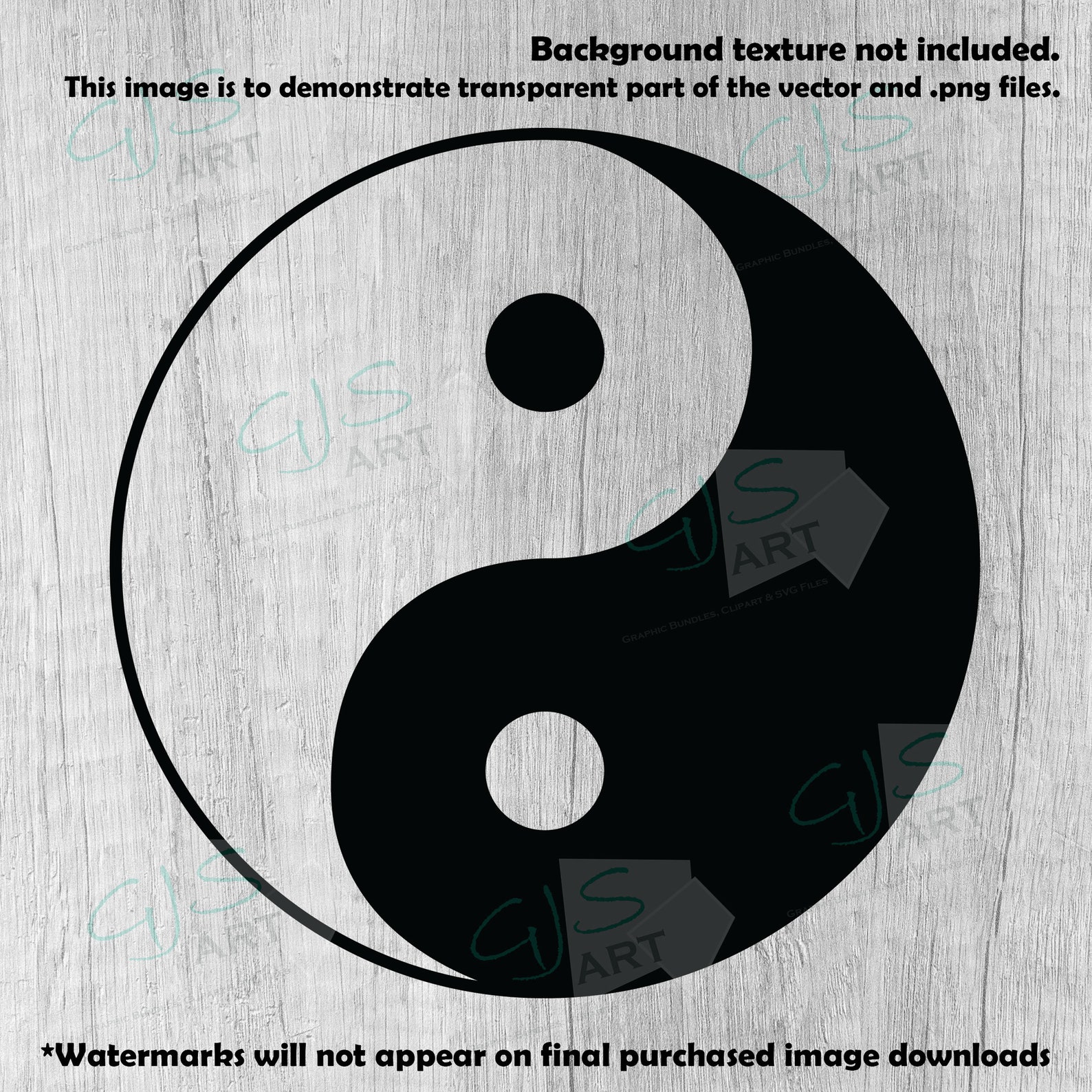 Yin Yang SVG - Yin Yang Clip Art - Yin Yang Silhouette Cut File Svg ...