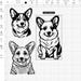 Cute Corgi Dog SVG Bundle - Corgi Clipart - Cute Corgi Dog Graphics ...
