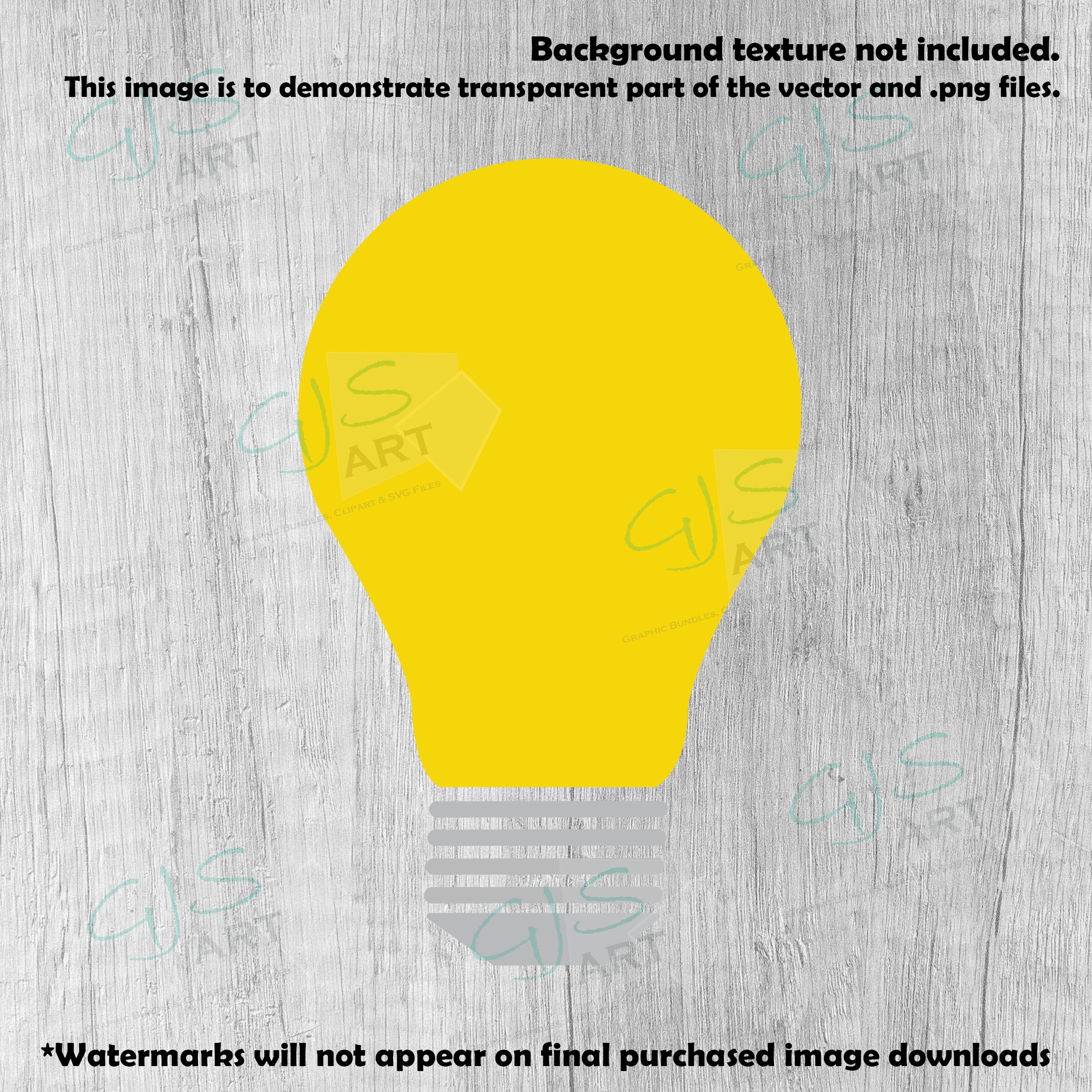 Light Bulb SVG File - Light Bulb Vector Art - Light Bulb Cut File Svg ...