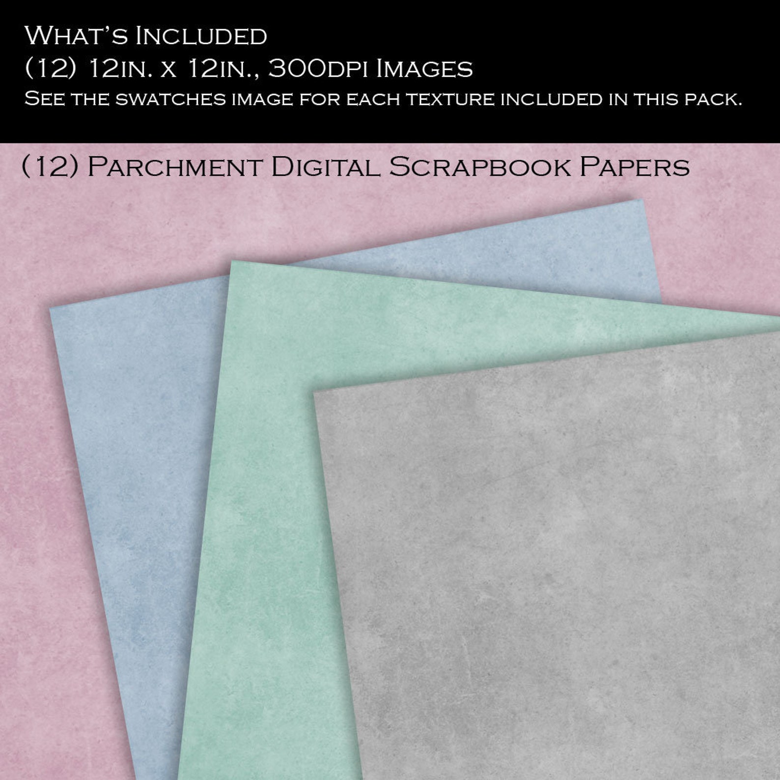 Parchment Digital Paper Textures Parchment Digital Scrapbook - Etsy