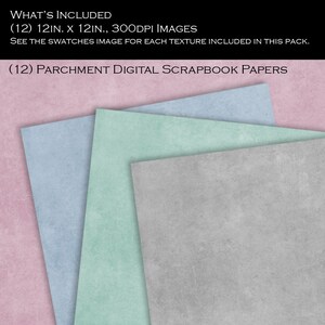 Parchment Digital Paper Textures Parchment Digital Scrapbook Paper ...