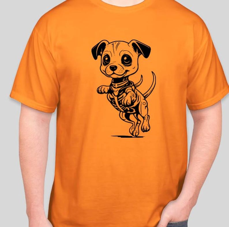 Skeleton Halloween Puppies SVG Bundle - Halloween Dogs Clipart - Cute ...