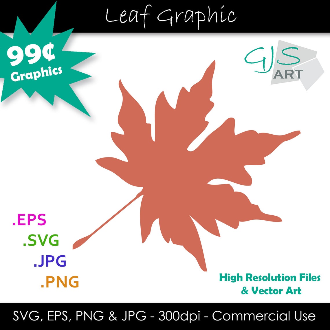 Leaf SVG File Fall Leaf Clip Art Leaf Cut File Svg Eps - Etsy