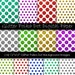 Glitter Polka Dot Digital Paper Glitter Polka Dots Glitter - Etsy