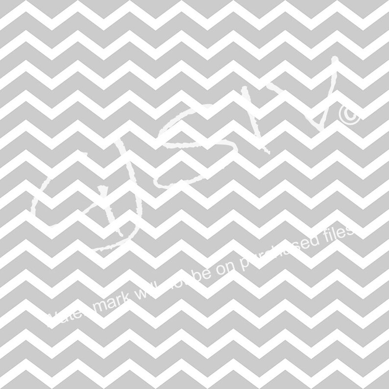 Teal & Gray Chevron Digital Paper Chevron Scrapbooking Paper - Etsy