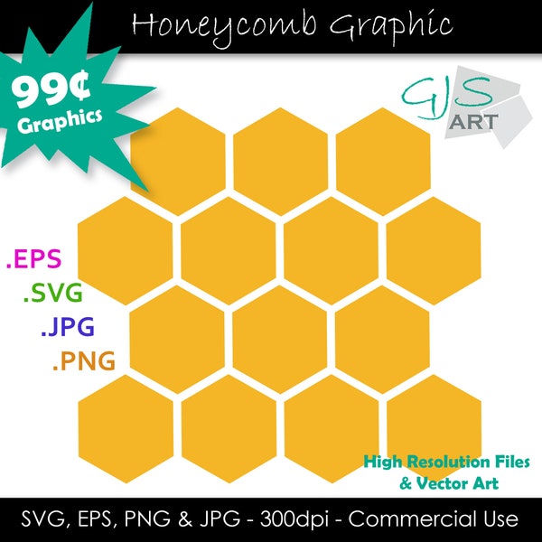 Honeycomb Svg - Etsy