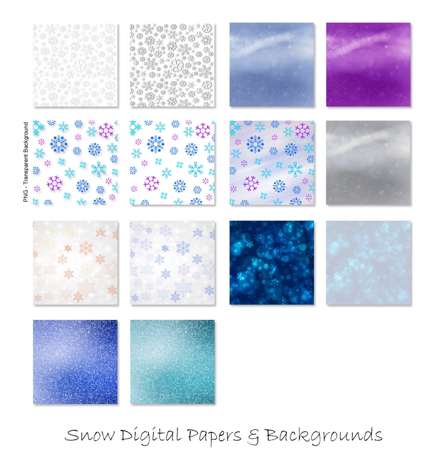 Snow Digital Paper Snow Background Snow Digital Background - Etsy
