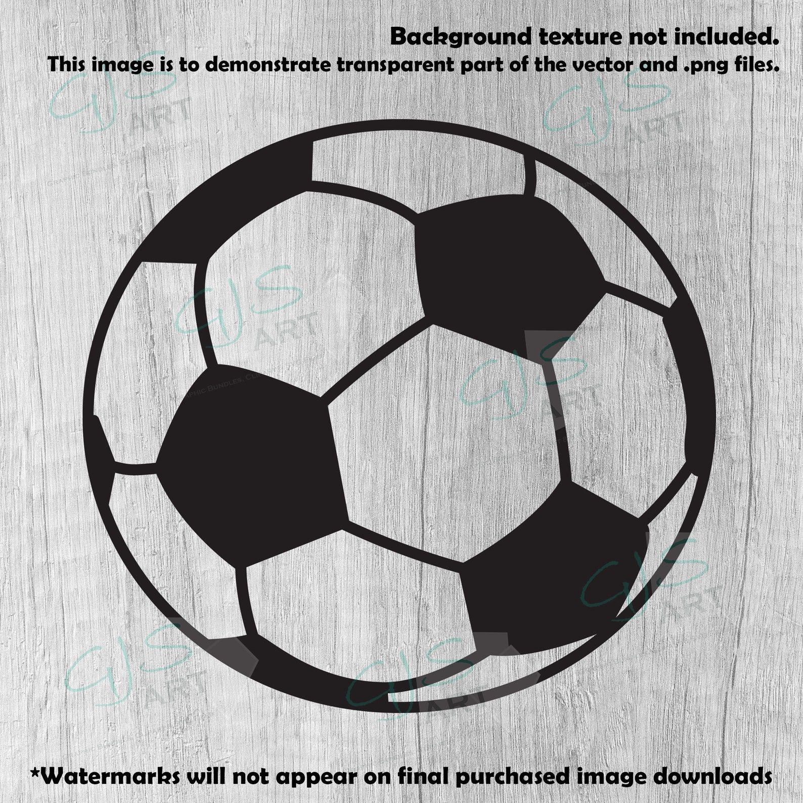 Soccer Ball SVG File Soccer Clip Art Soccer Ball Cut File | Etsy