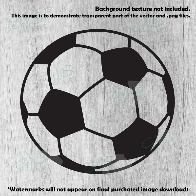 Soccer Ball SVG File Soccer Clip Art Soccer Ball Cut File | Etsy