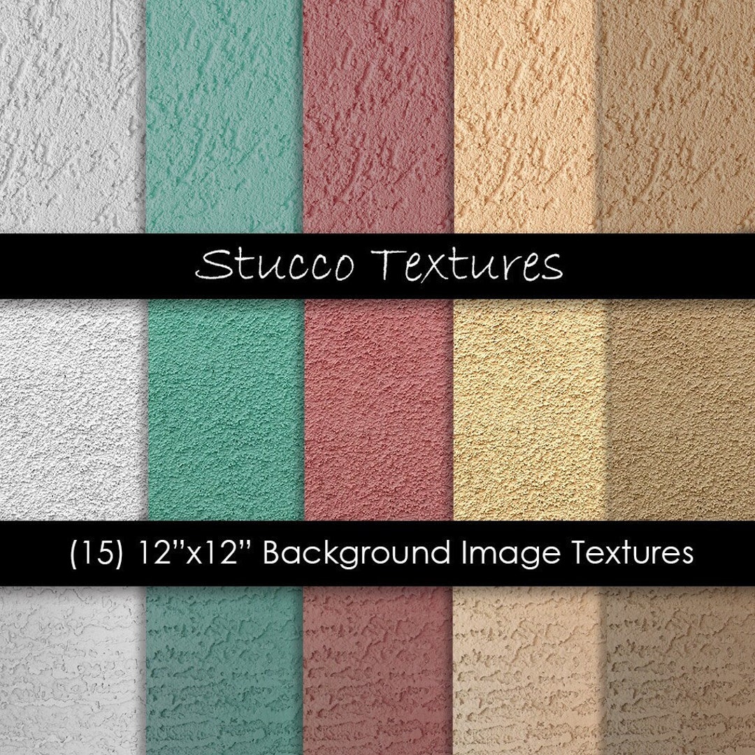Stucco Digital Paper - Stucco Wall Texture Background Images ...