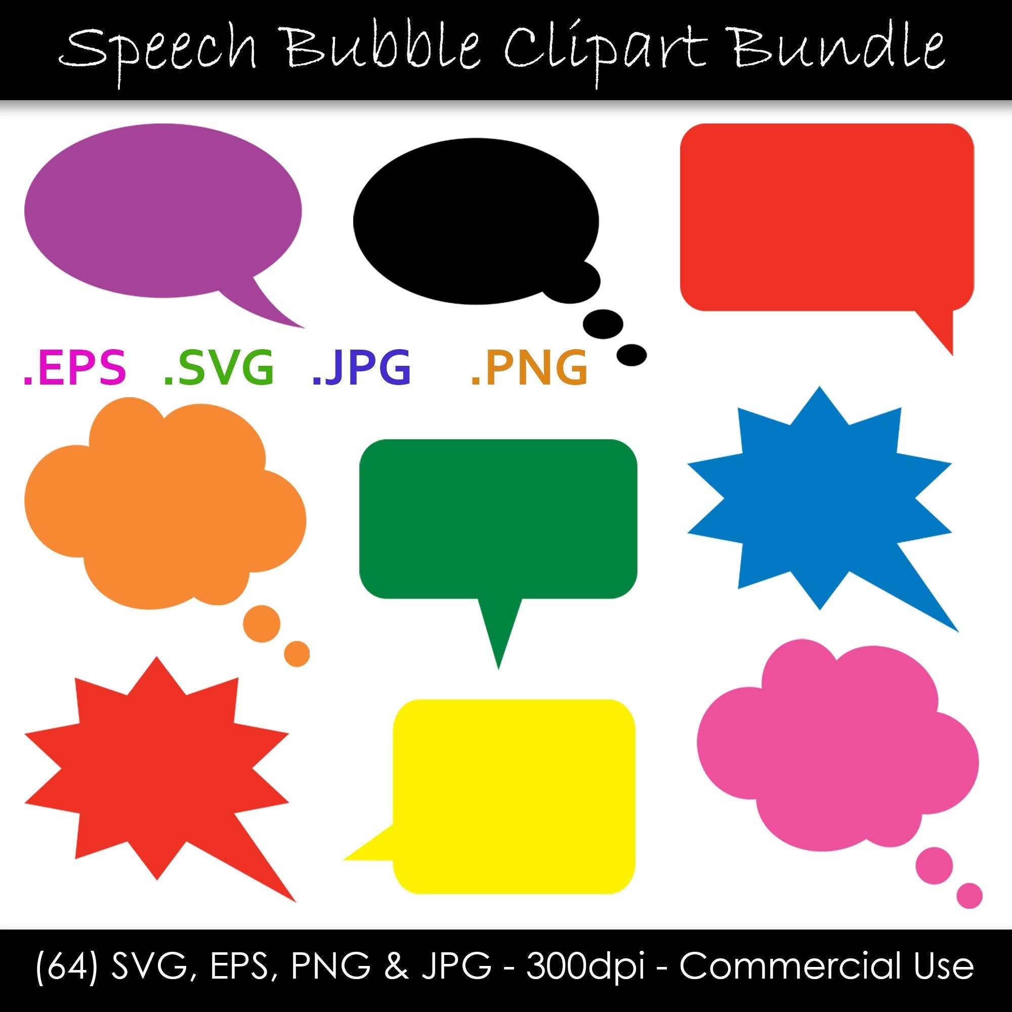 Colorful Thinking Bubble