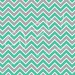 Teal & Gray Chevron Digital Paper - Chevron Scrapbooking Paper ...